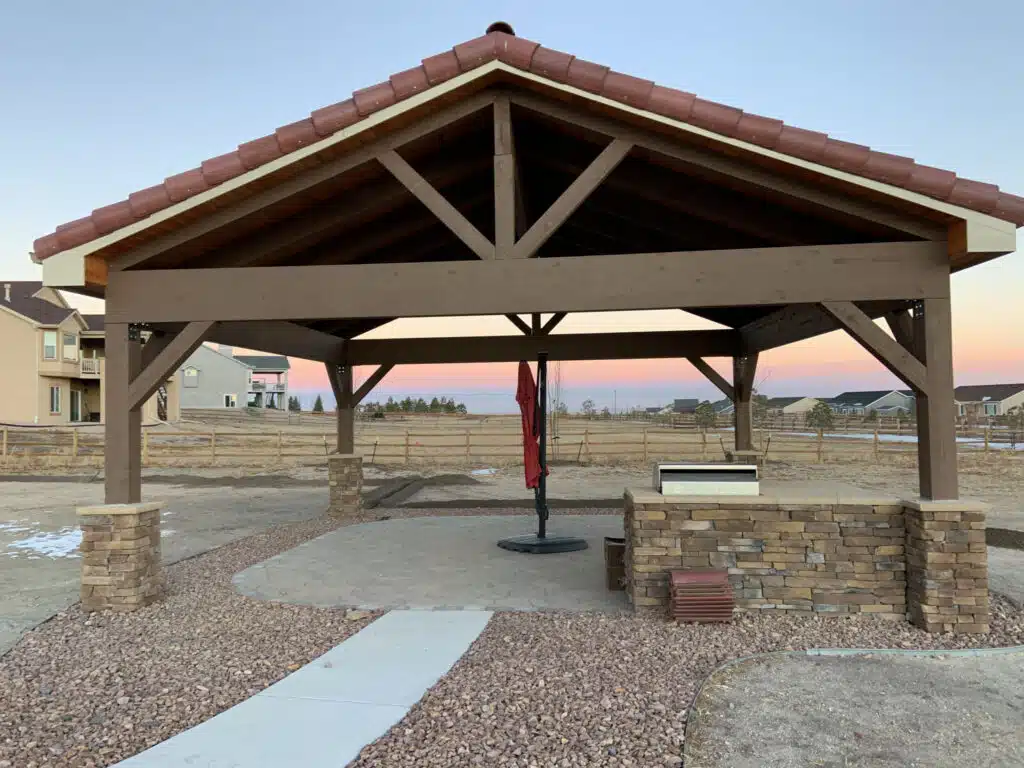 Designing a Pavilion for Colorado Springs Living - Footprint Decks & Design